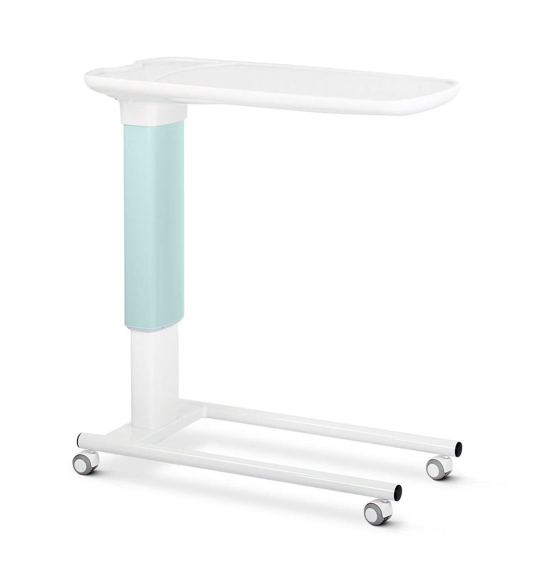 OBP/SP/S Overbed Table - Height Adjustable, Polymer, Easy Clean, Spear – WS Medical (2004) Limited