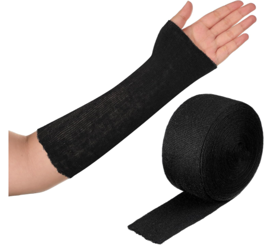 5cm x 25m Black Tubular Stockinette – WS Medical (2004) Limited