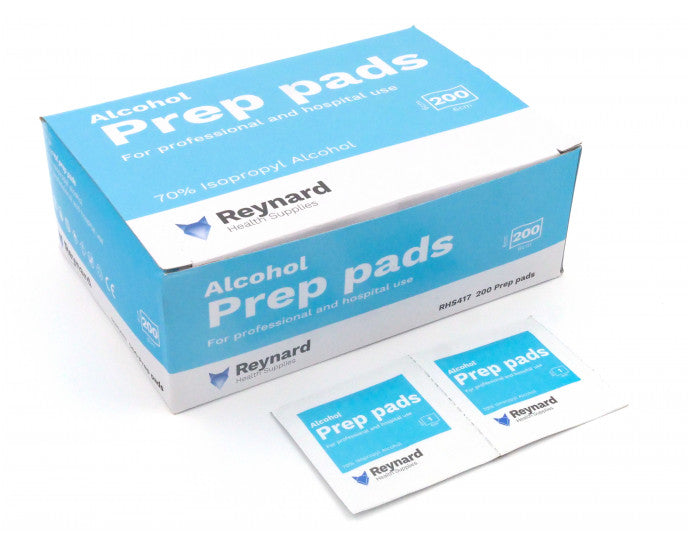 Reynard Alcohol Prep Pads (Box 200) – WS Medical (2004) Limited