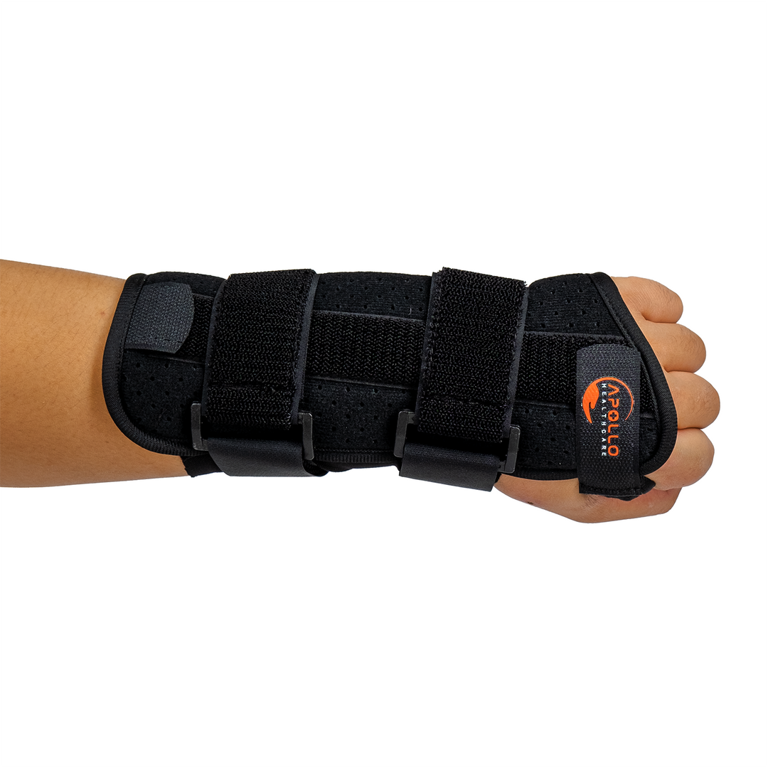 Long Wrist Brace - Black Apollo Healthcare WS Medical NZ – WS Medical ...